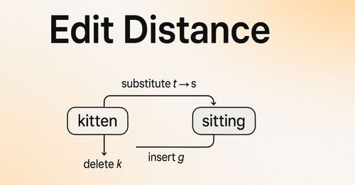 Edit Distance (With Visualization and Codes)